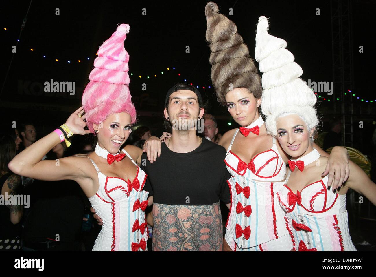 Electric Daisy Carnival 2013 High Resolution Stock Photography and ...