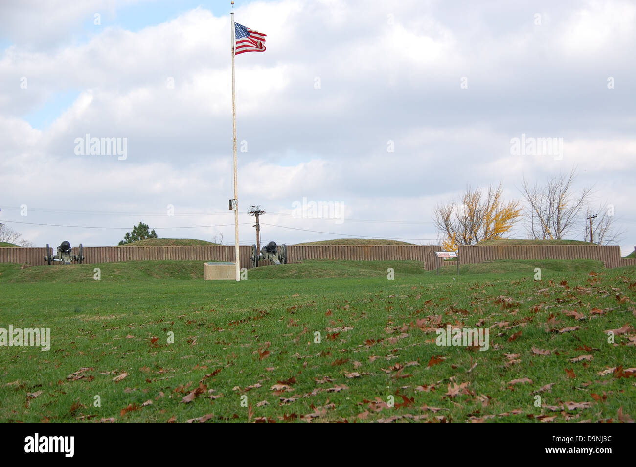 Fort Stevens, part of the Civil War Defenses of Washington, preserves ...