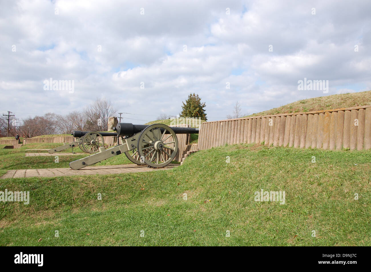 Fort Stevens, part of the Civil War Defenses of Washington, is a ...