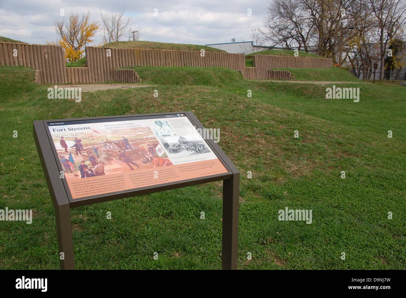 Fort Stevens, part of the Civil War Defenses of Washington, is a ...