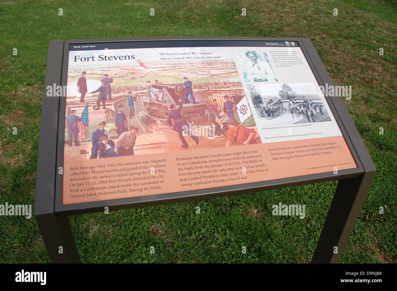 Fort Stevens, located in Washington, D.C., is part of the Civil War ...