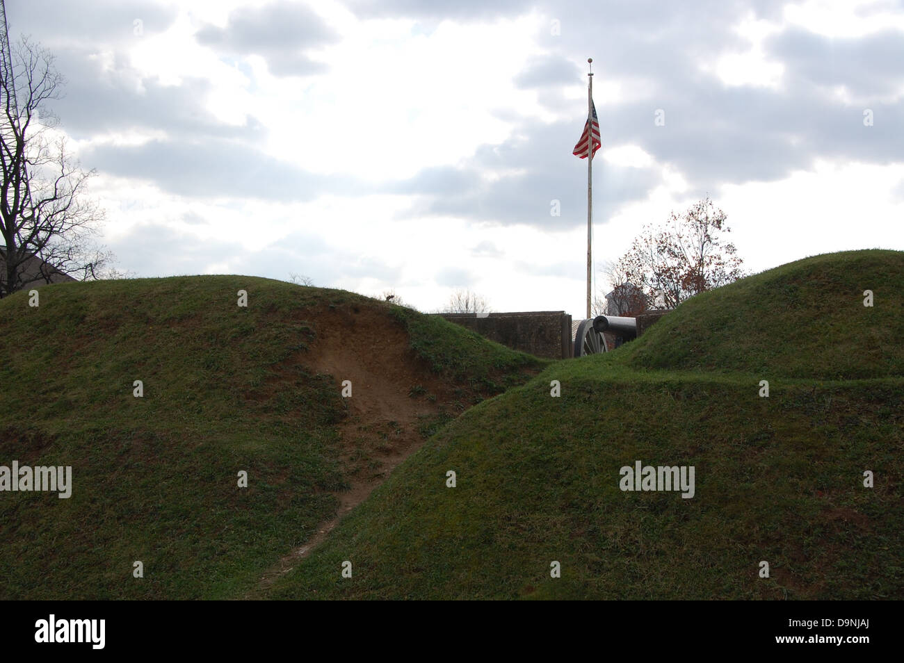 Fort Stevens, located in Washington, D.C., was a key defensive site ...