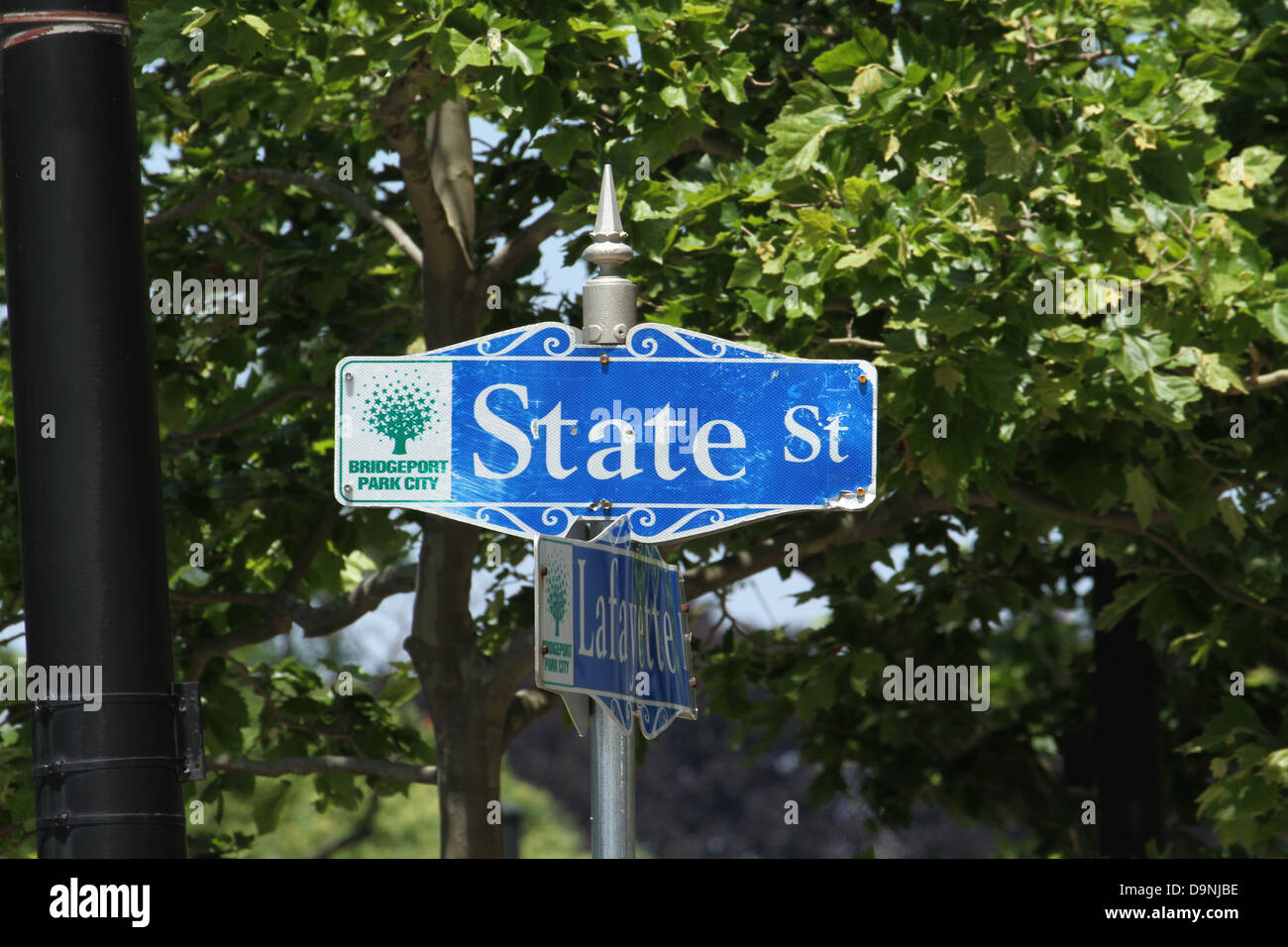 Bridgeport connecticut fairfield usa sign hi-res stock photography and ...