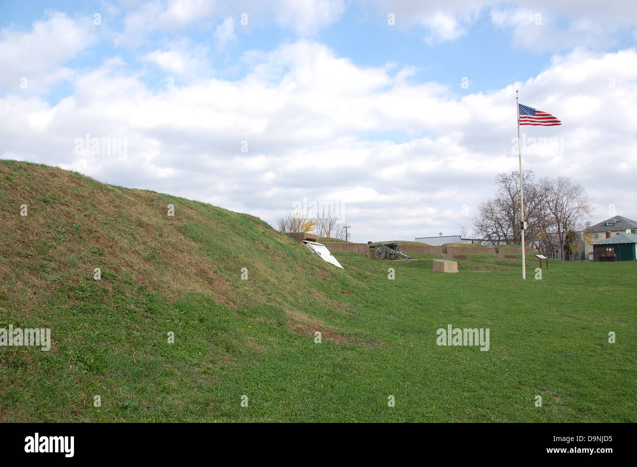 Civil War Defenses of Washington (Fort Stevens) FSTV CWDW-0035 Stock ...