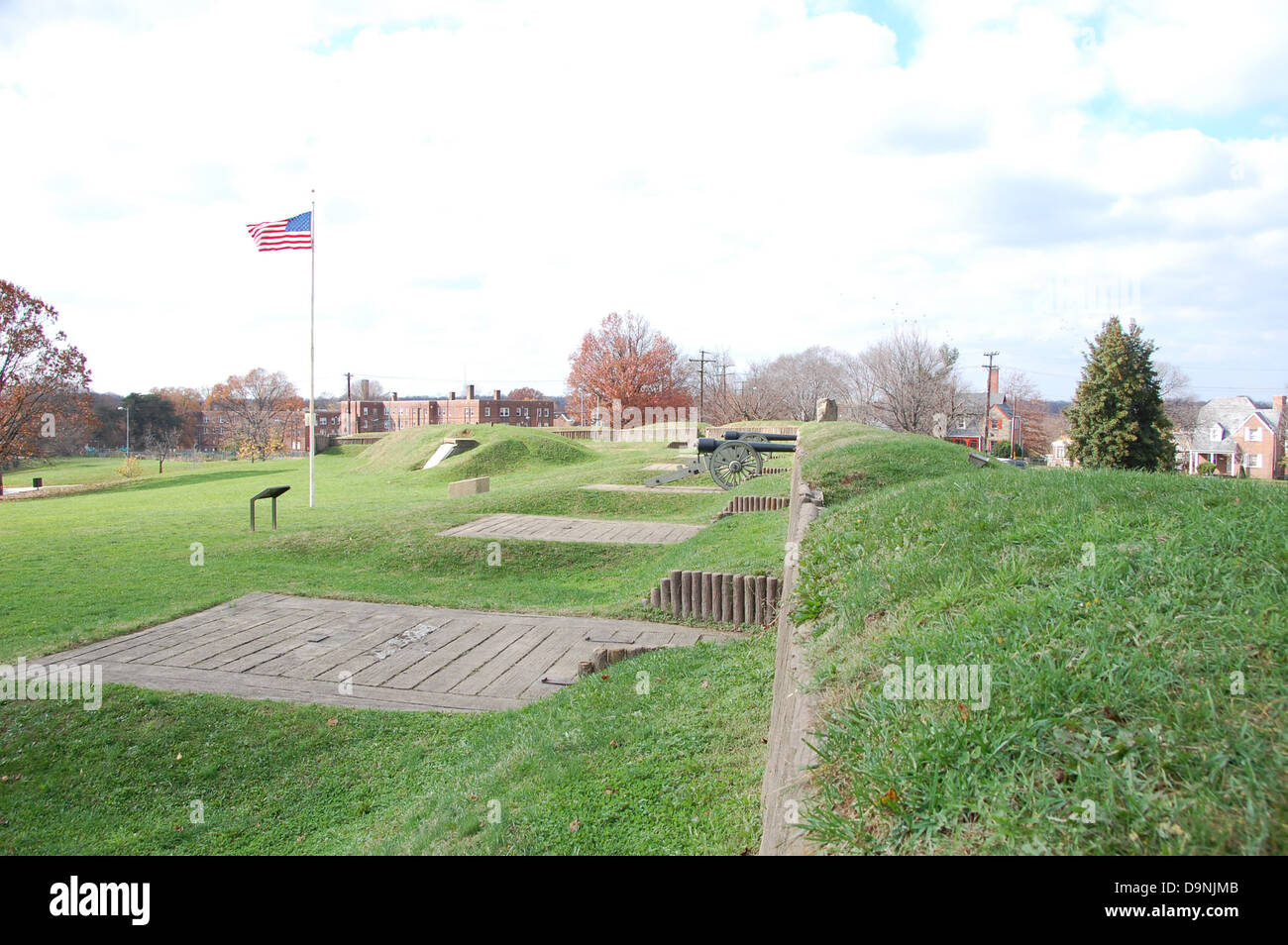Civil War Defenses of Washington (Fort Stevens) FSTV CWDW-0056 Stock ...
