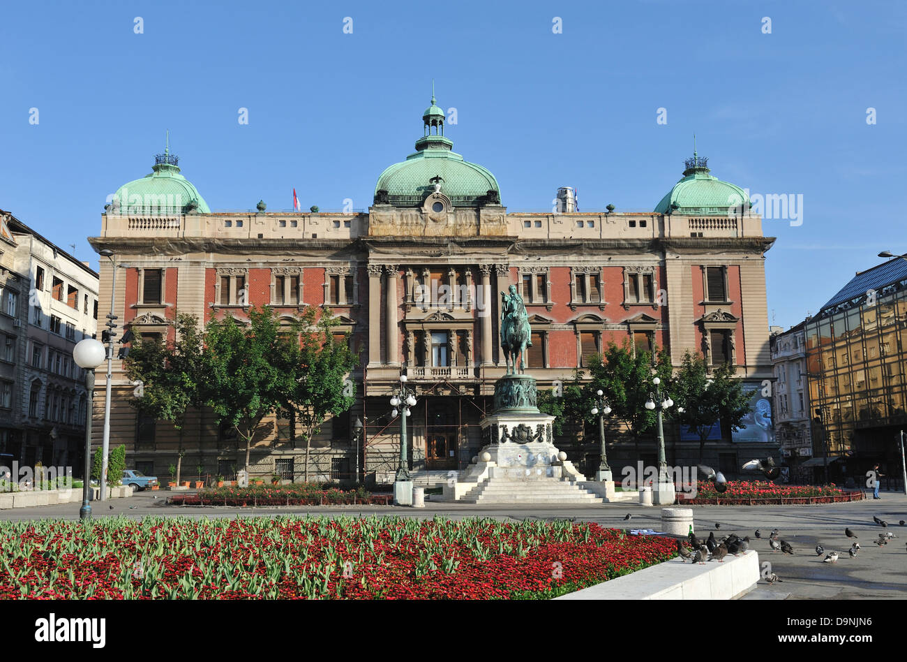 National Museum in Republic Square, Belgrade, Serbia Stock Photo - Alamy