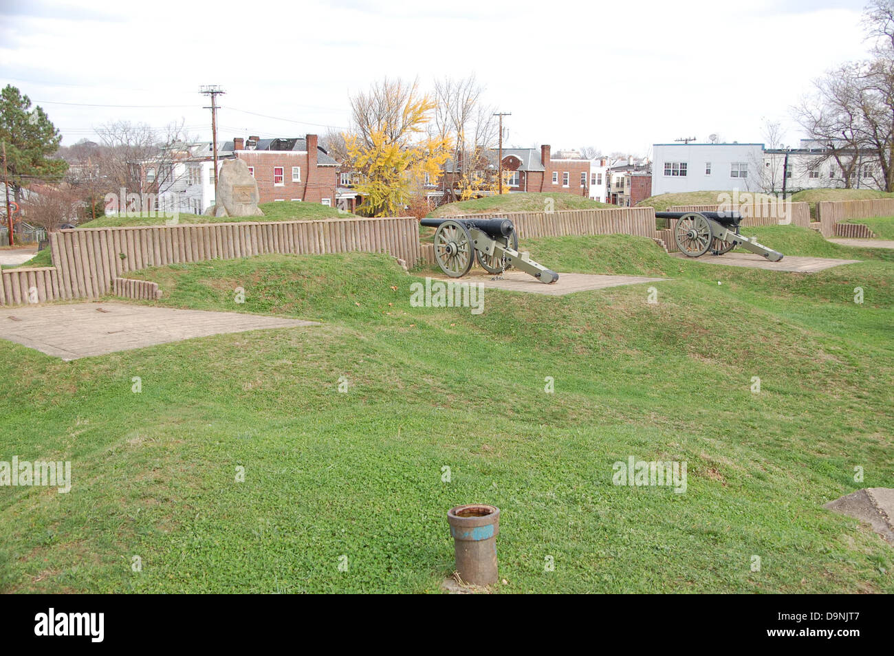 The Civil War Defenses of Washington, including Fort Stevens, are ...