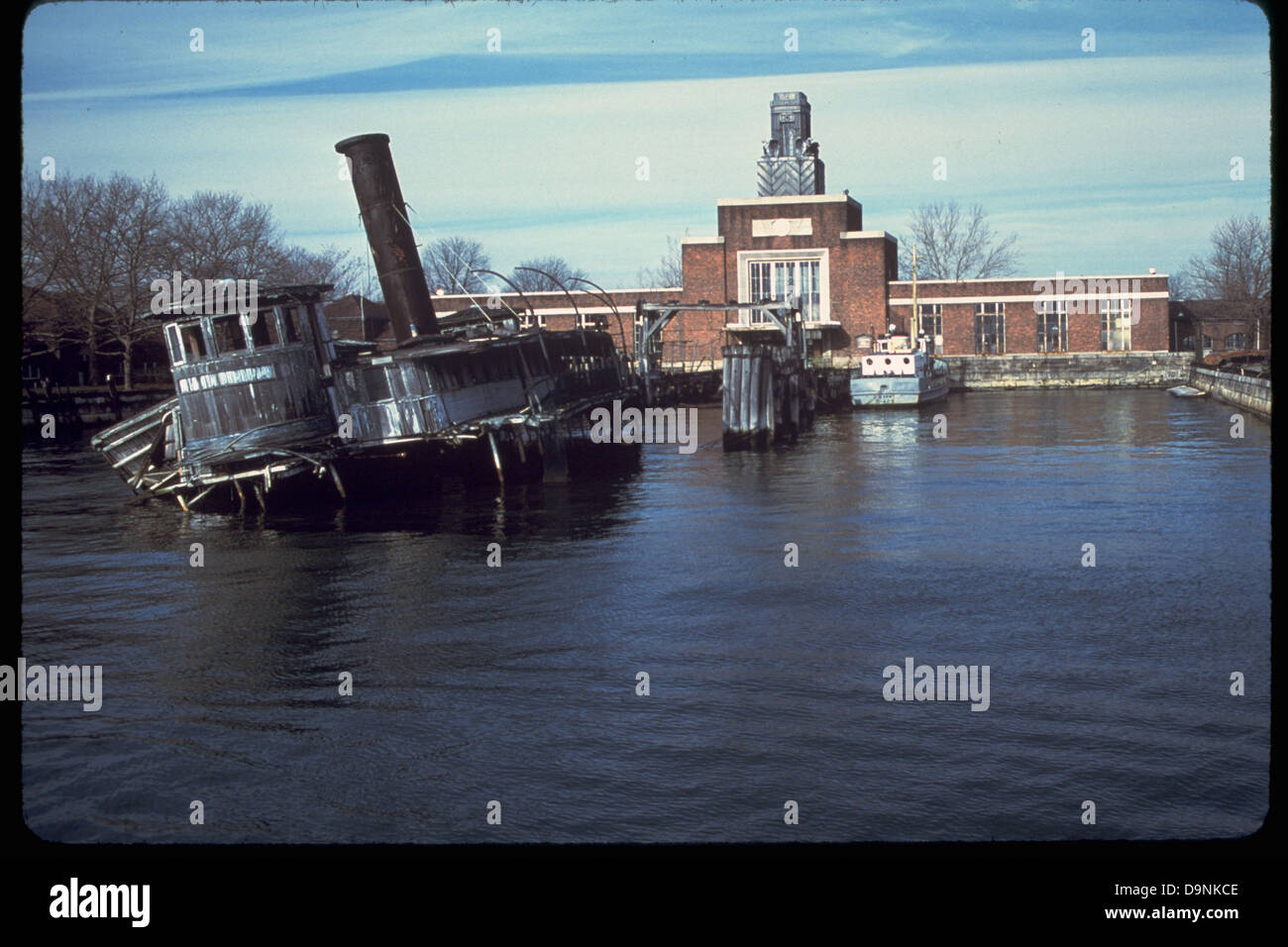 Ellis Island National Monument in New York marks the historic entry ...