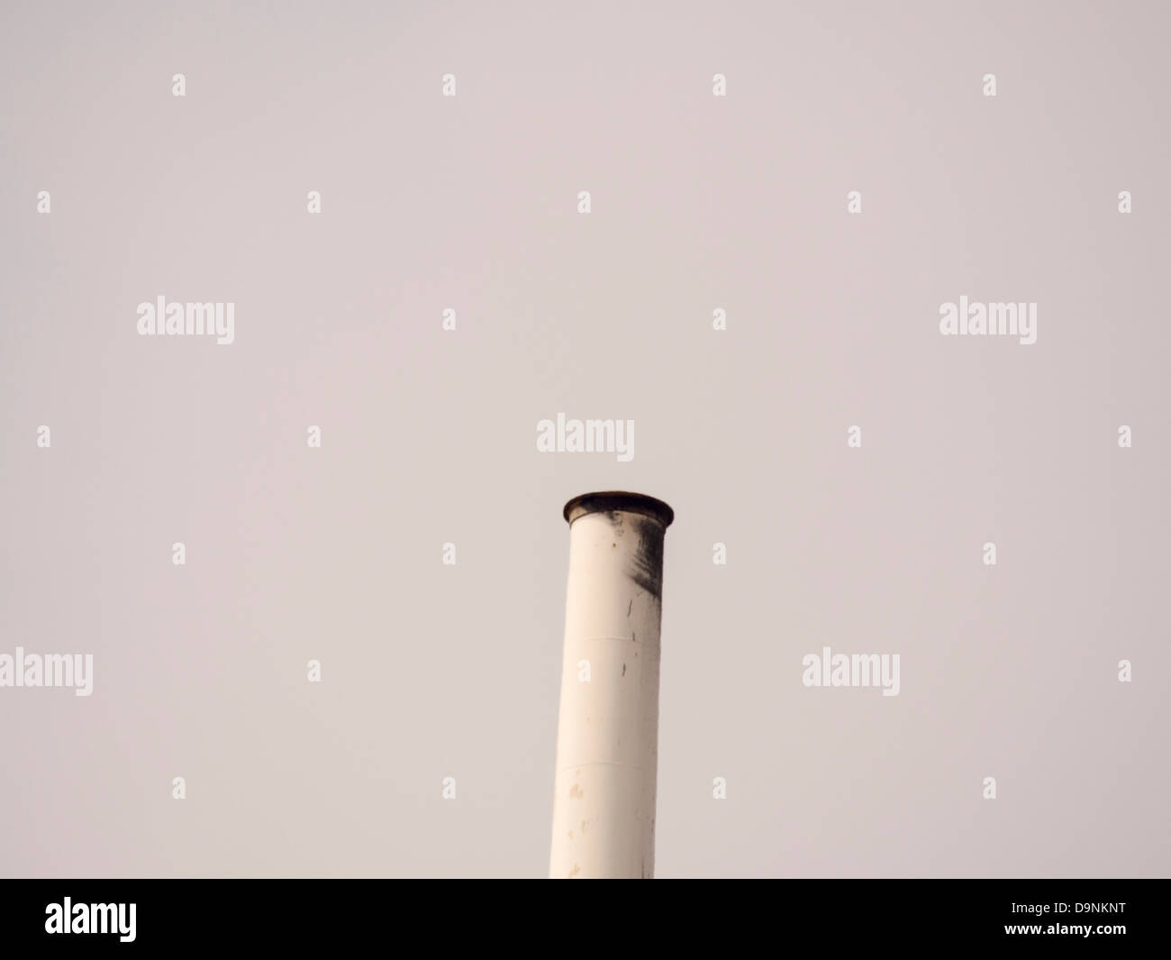 A wind turbine tower left after the turbine caught fire on Lesvos ...