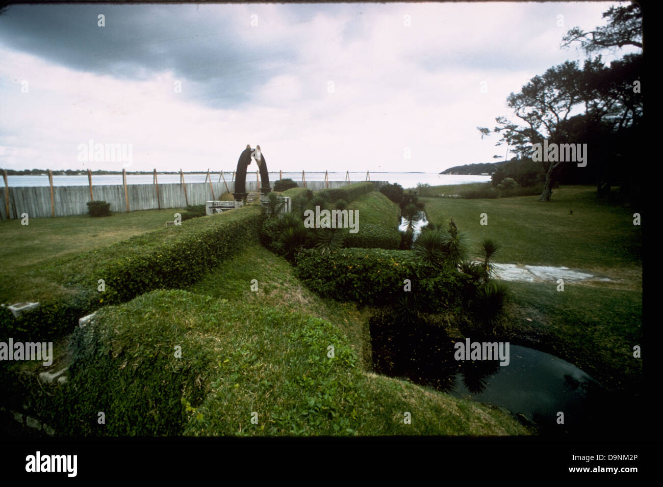 Fort Caroline National Memorial in Florida commemorates the site of the ...