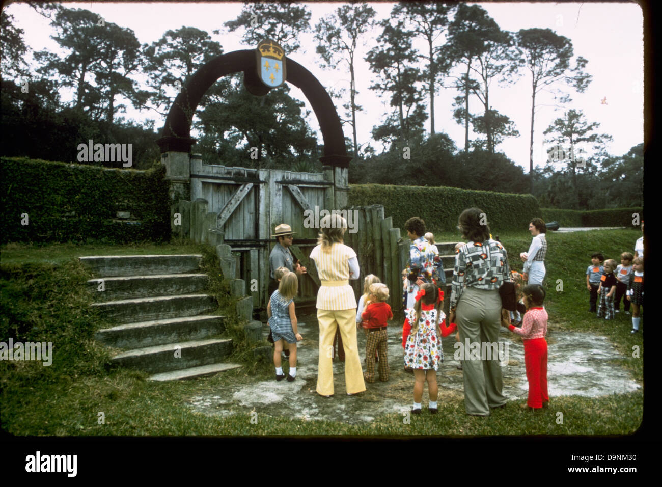 Fort Caroline National Memorial in Florida commemorates the site of the ...