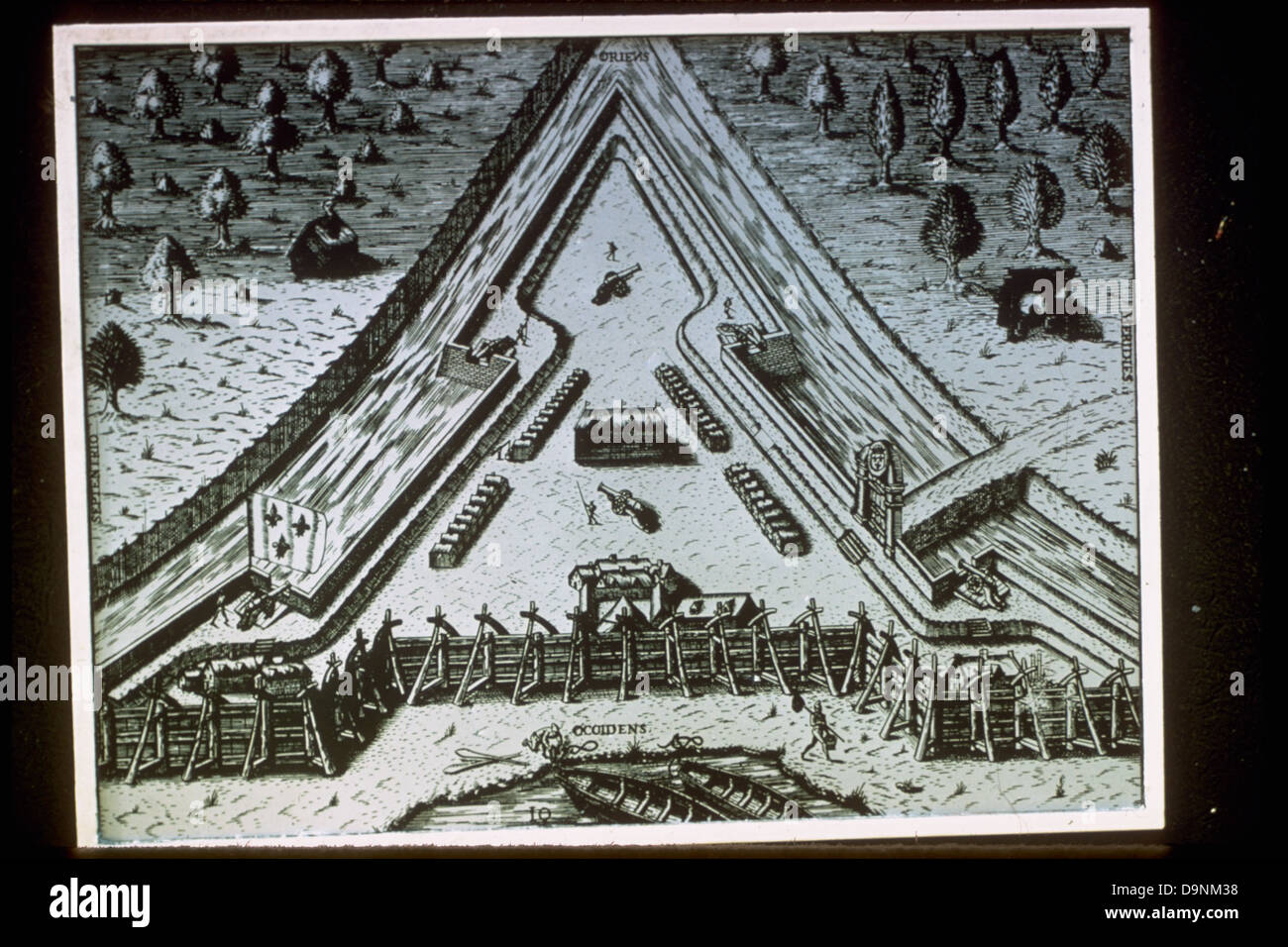 Fort Caroline National Memorial, located in Florida, commemorates the ...