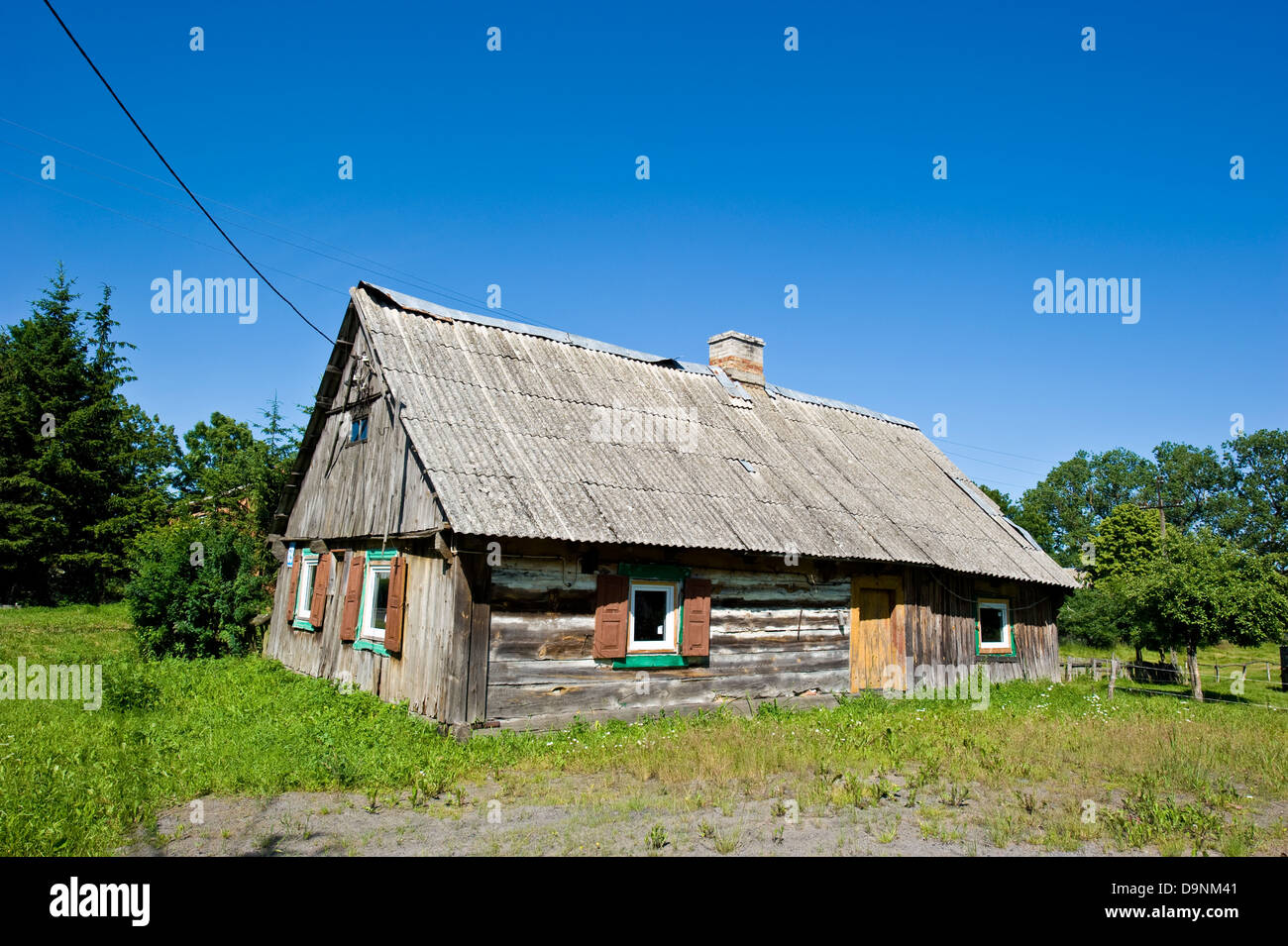 Liw - a village in Masovia province central Poland Stock Photo - Alamy