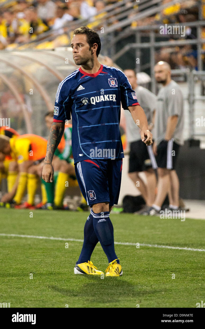 Columbus, OH, USA. 22nd June, 2013. June 22, 2013: Chicago Fire Dan ...