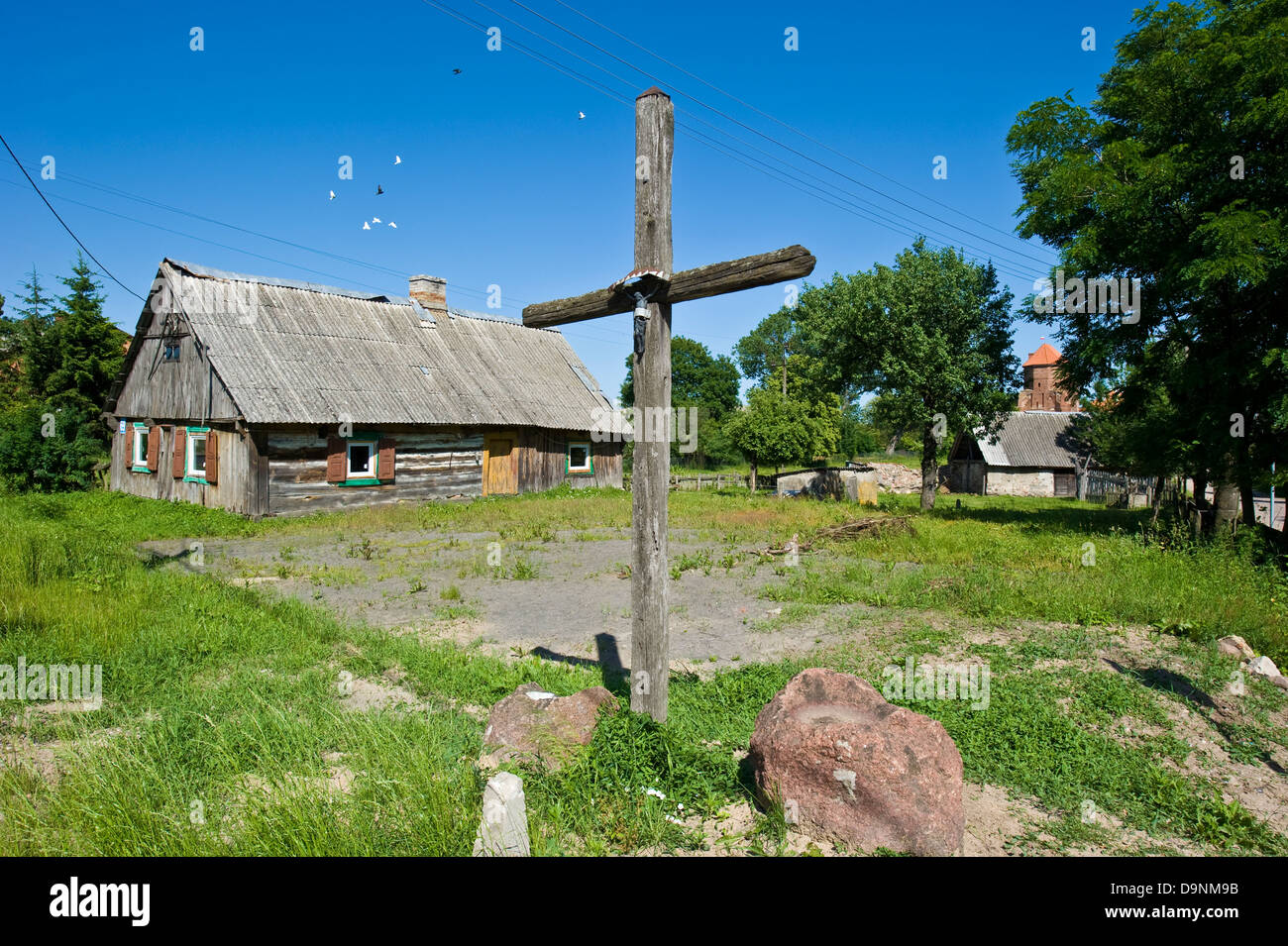 Liw - a village in Masovia province central Poland Stock Photo - Alamy
