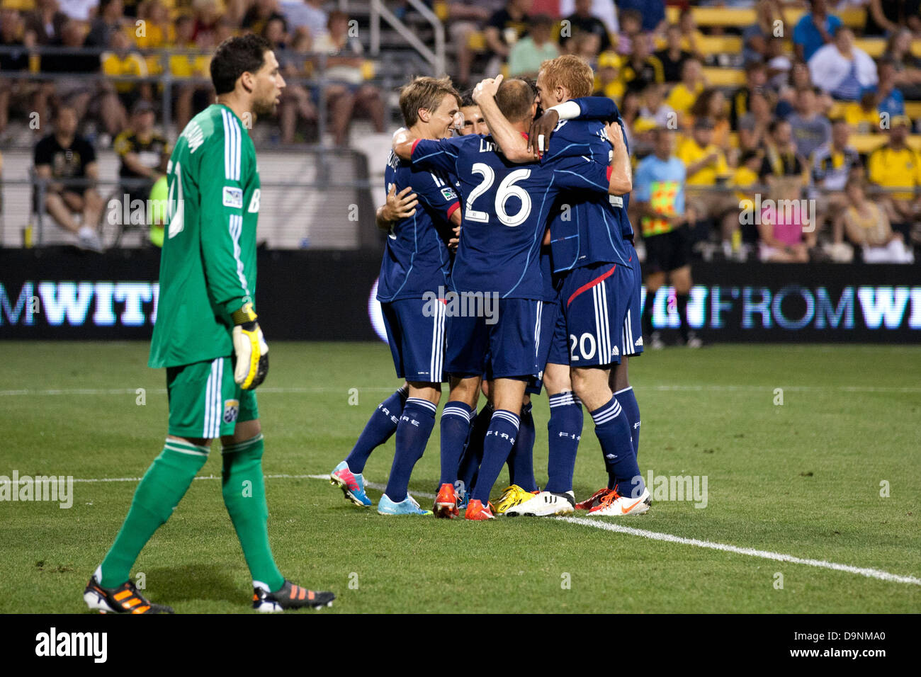 Columbus, OH, USA. 22nd June, 2013. June 22, 2013: Chicago Fire ...