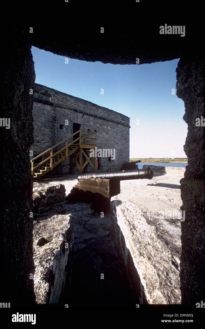 Fort Matanzas National Monument in Florida preserves the historic fort ...