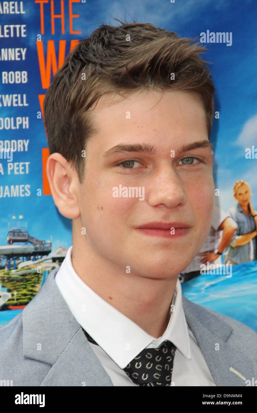 Los Angeles, California, U.S. June 23, 2013. Liam James attends Los ...