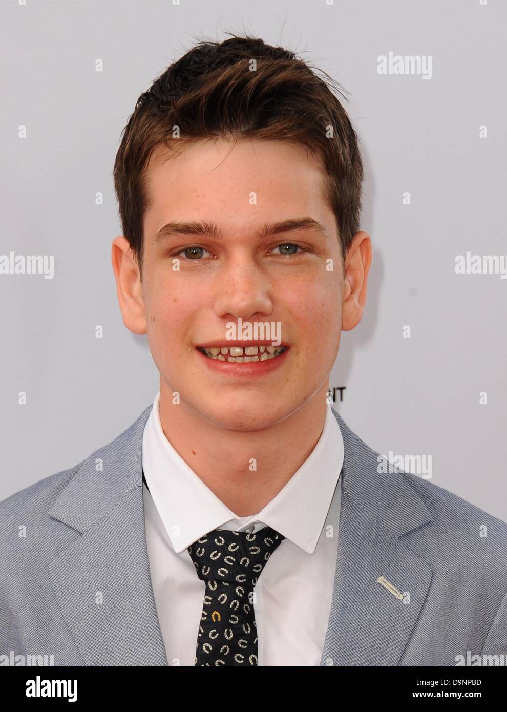 Los Angeles, CA. 23rd June, 2013. Liam James at arrivals for THE WAY ...