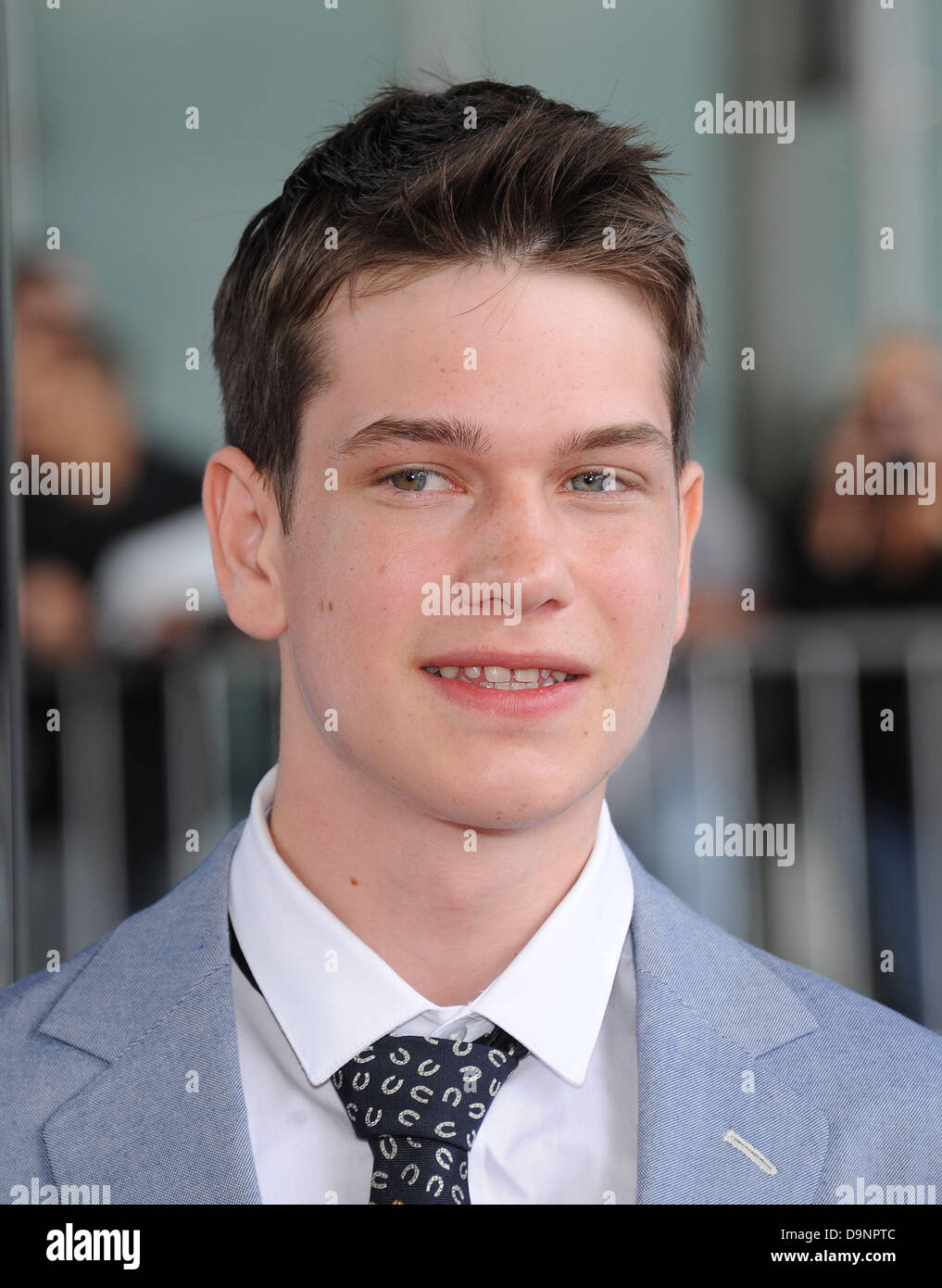 Los Angeles, California, USA. 23rd June, 2013. Liam James arrives for ...