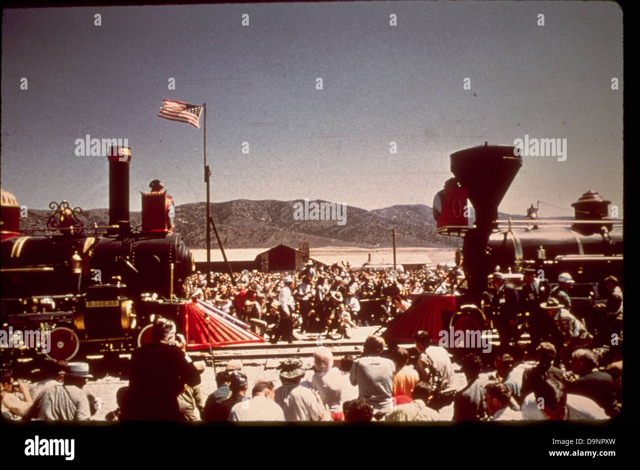 Golden Spike National Historic Site in Utah commemorates the completion ...