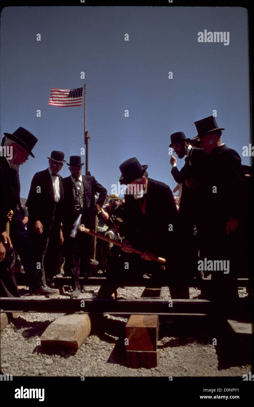 Golden Spike National Historic Site in Utah commemorates the completion ...