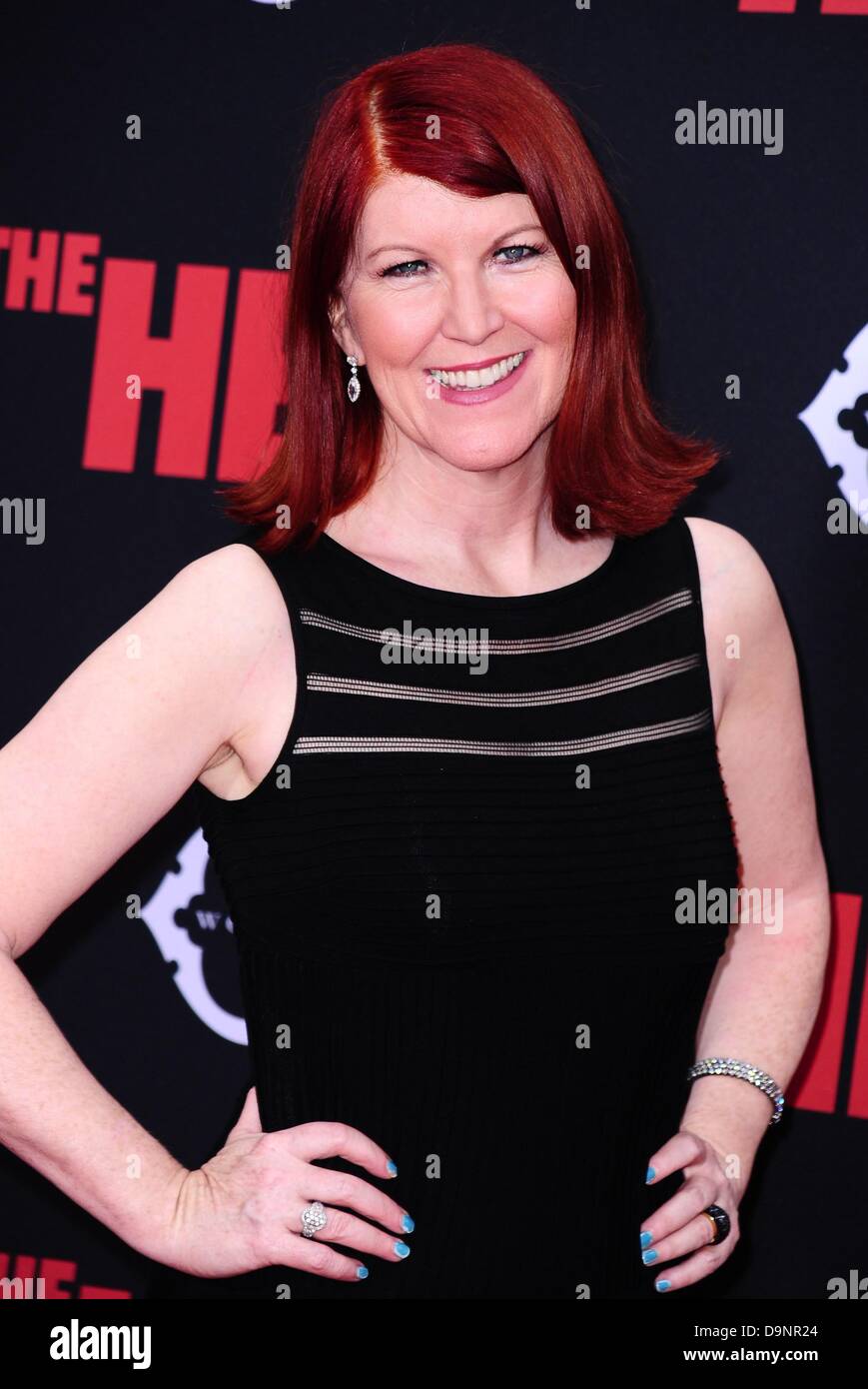 Kate Flannery at arrivals for THE HEAT Premiere, The Ziegfeld Theatre ...