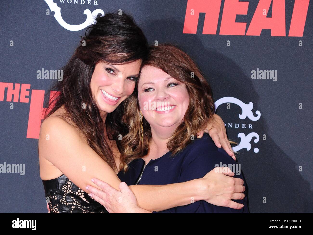 New York, USA. 23rd June, 2013. Sandra Bullock, Melissa McCarthy at ...