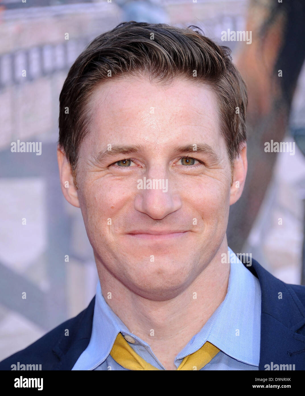 Anaheim, California, USA. 22nd June, 2013. Sam Jaeger arrives for the ...