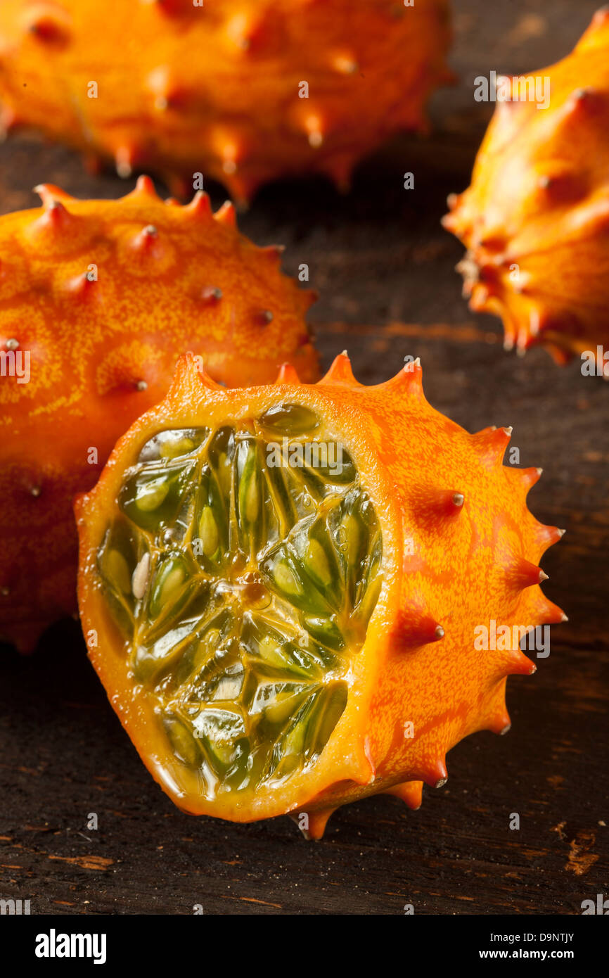 Orange Spiky Fruit