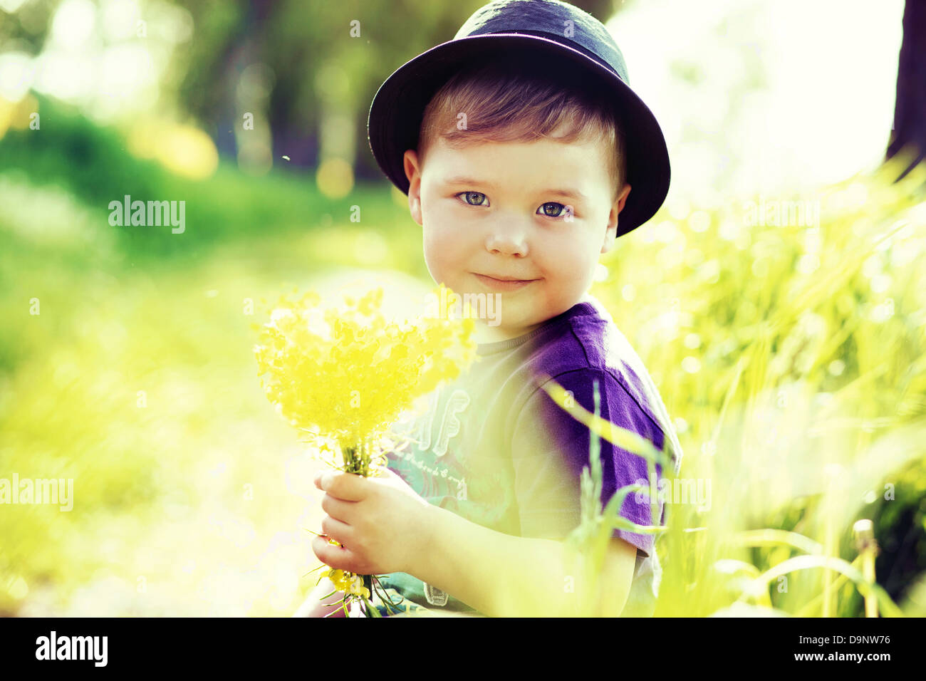 Portrait of a little cute child Stock Photo - Alamy