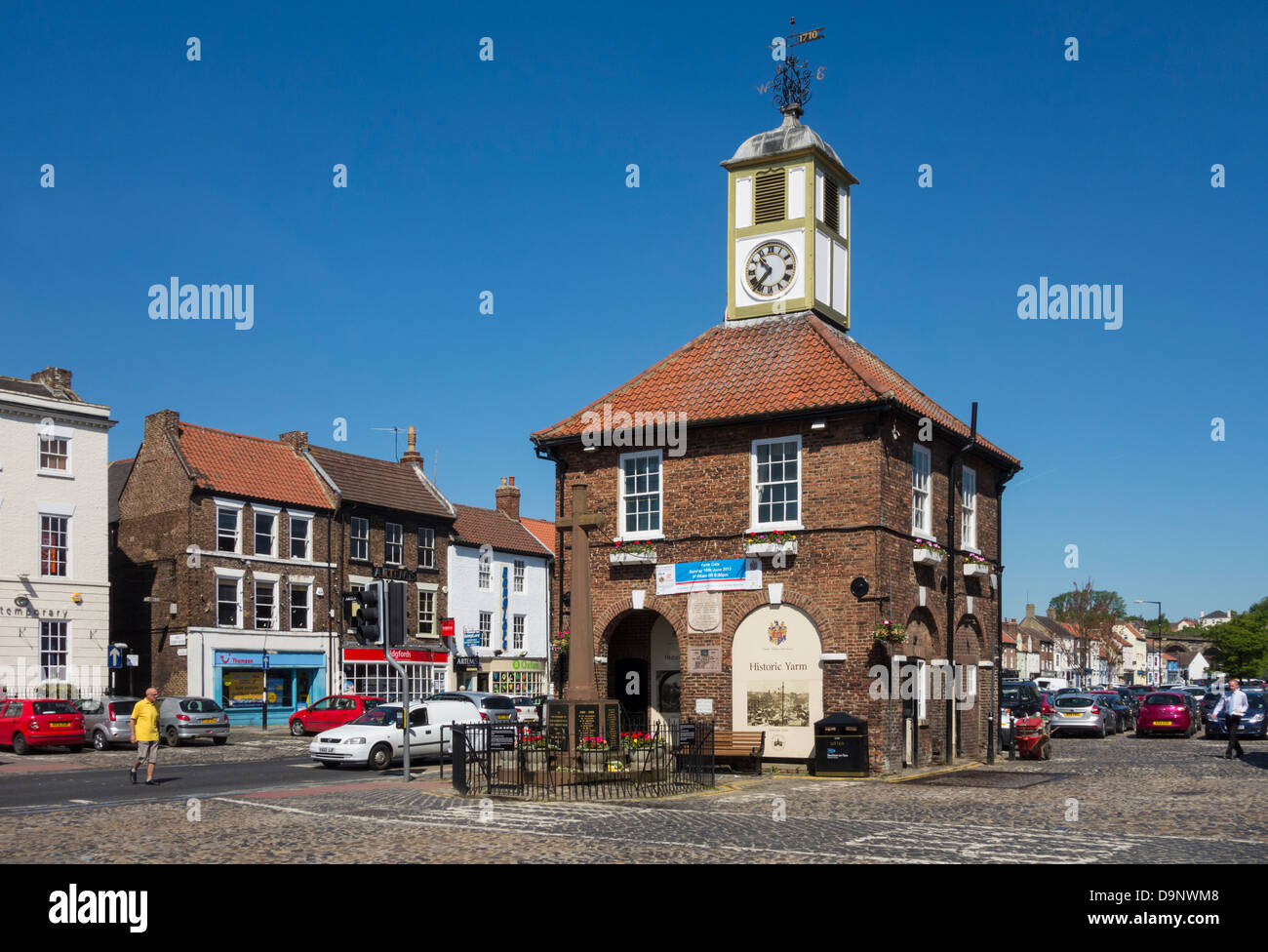 Yarm High street, Yarm near Stockton on Tees, England, UK Stock Photo ...
