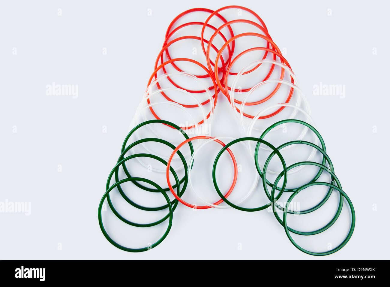 Bangles in a circle isolated hi-res stock photography and images - Alamy