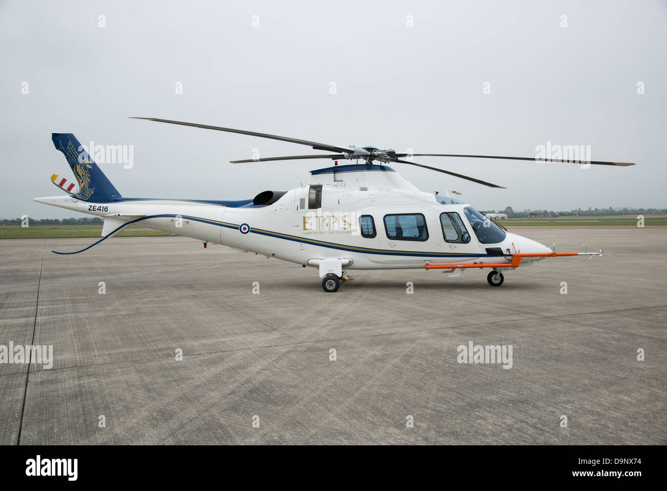 Augusta Westland A-109E Helicopter ZE416 of the British Empire Test ...