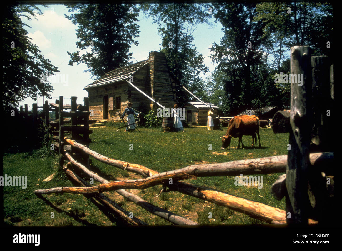 Lincoln Boyhood National Memorial in Indiana preserves the childhood ...