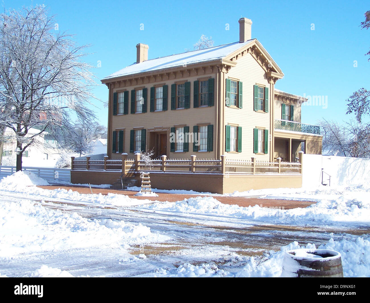 Lincoln Home National Historic Site in Springfield, Illinois, preserves ...