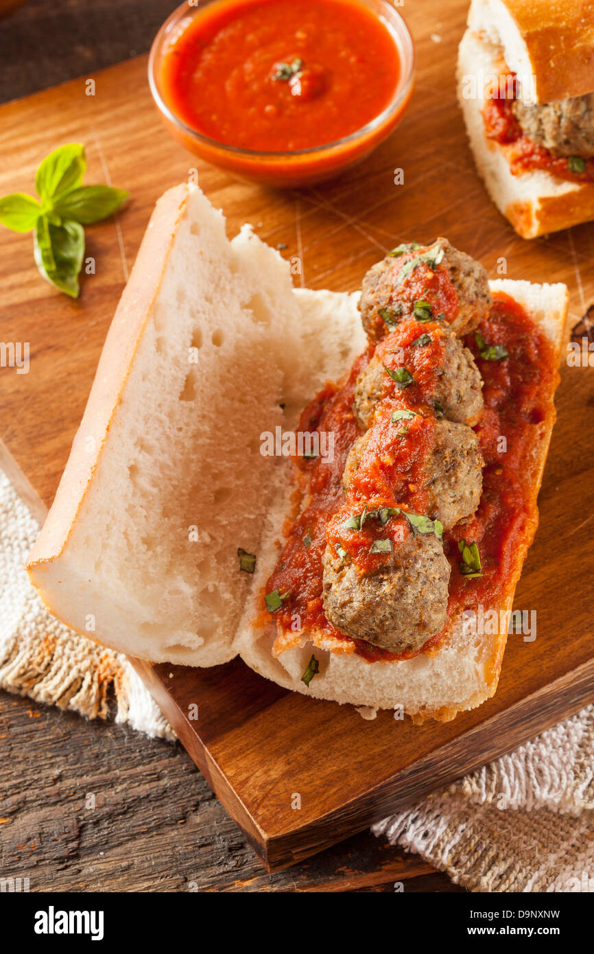 Parmesan meatball hi-res stock photography and images - Alamy