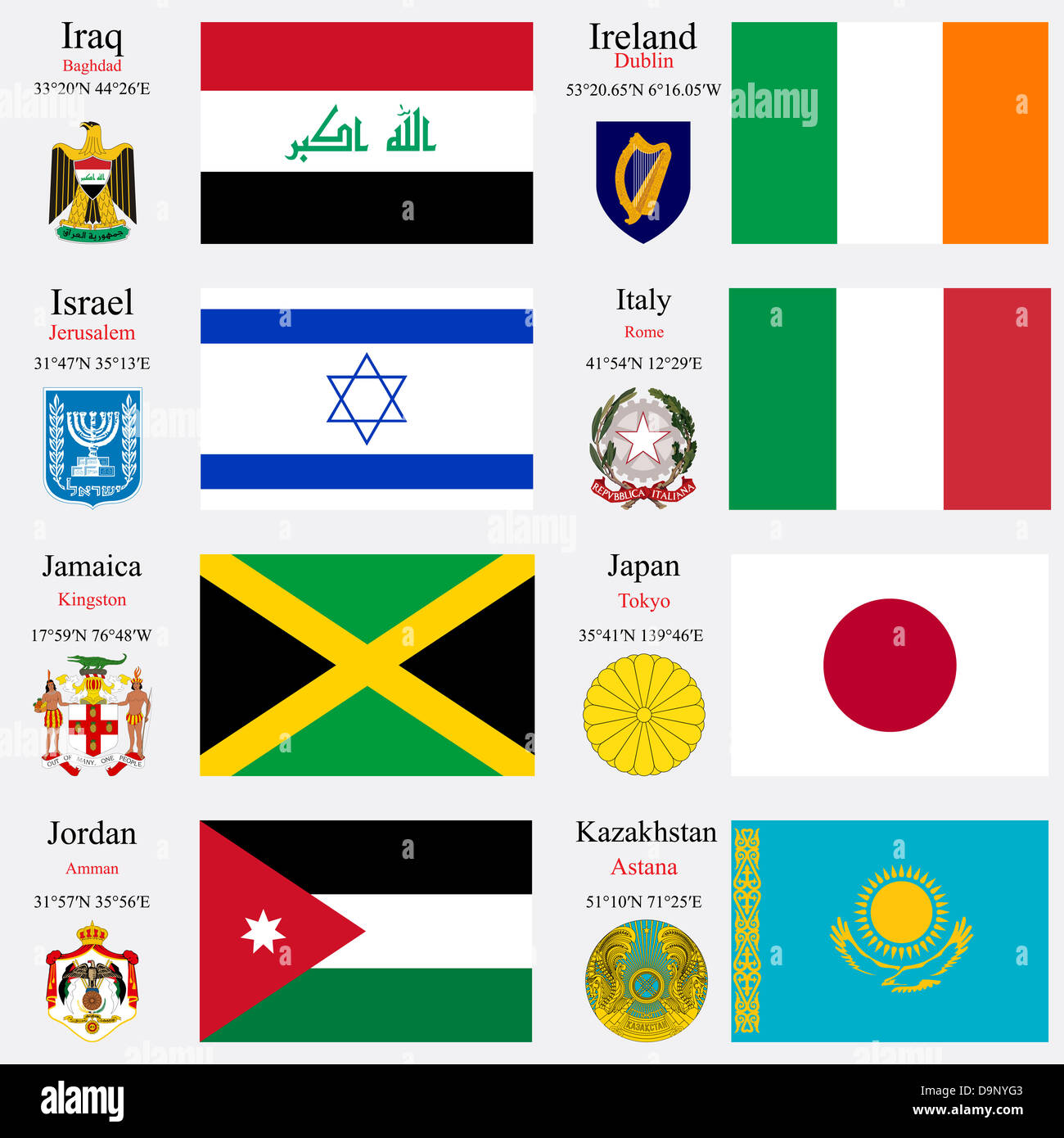 Ireland south africa flags hi-res stock photography and images - Alamy