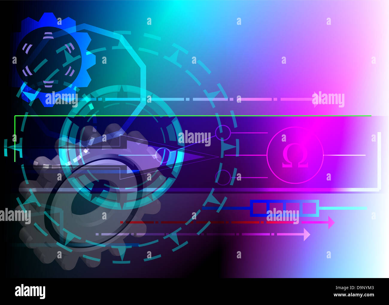 blue, engineering, technical, abstract, lines,cogwheel, cogwheels Stock Photo - Alamy
