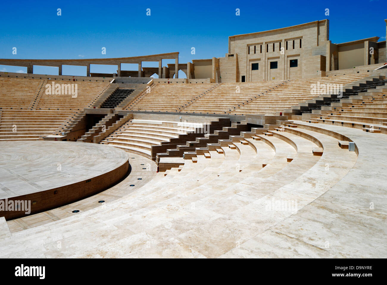 The Katara Amphitheater, Doha is a crafted balance between the ...