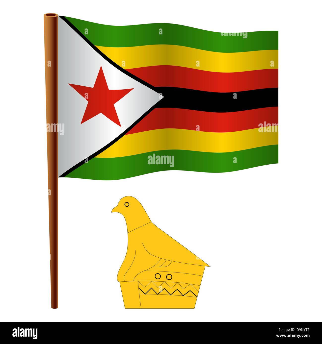 Coat of arms zimbabwe hi-res stock photography and images - Alamy