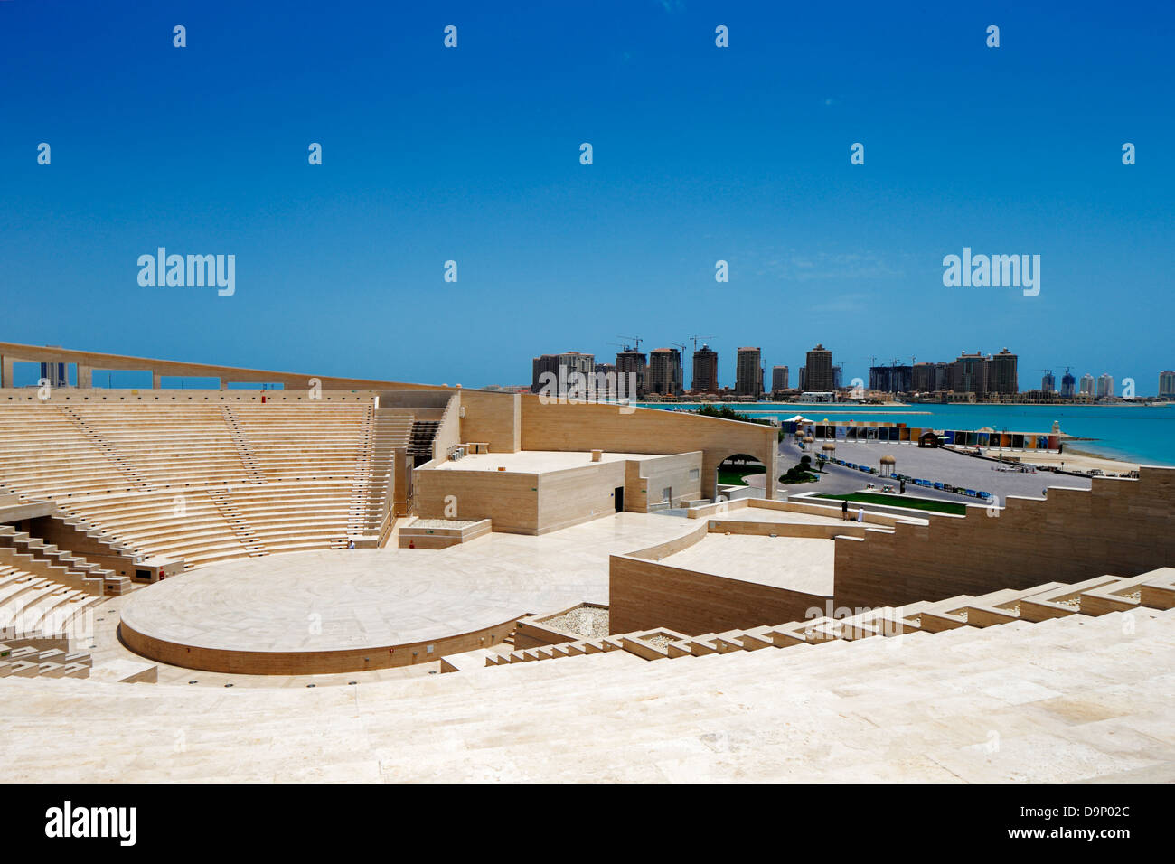 The Katara Amphitheater, Doha is a crafted balance between the ...