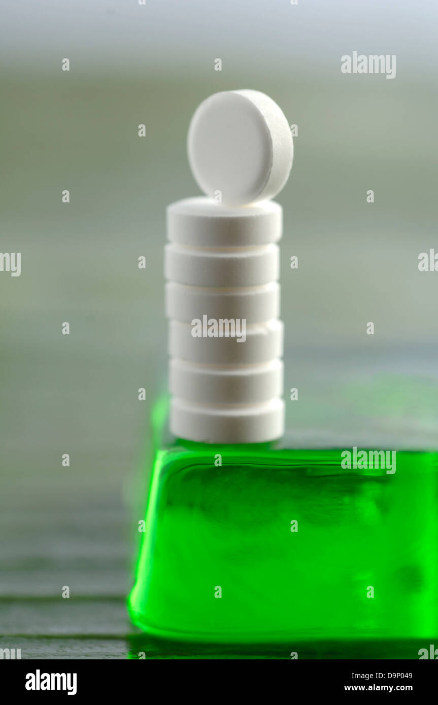 Stack of tablets Stock Photo - Alamy