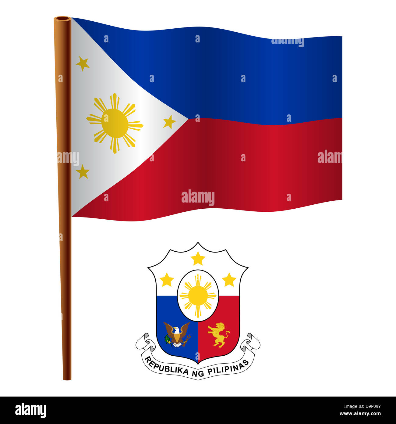 Coat of arms philippines Cut Out Stock Images & Pictures - Alamy