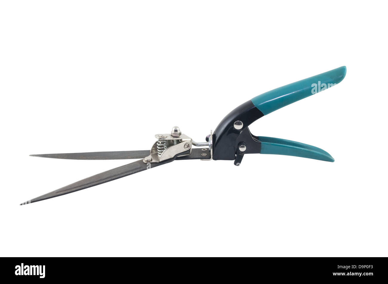 hand shears for cutting grass isolated on white background Stock Photo ...