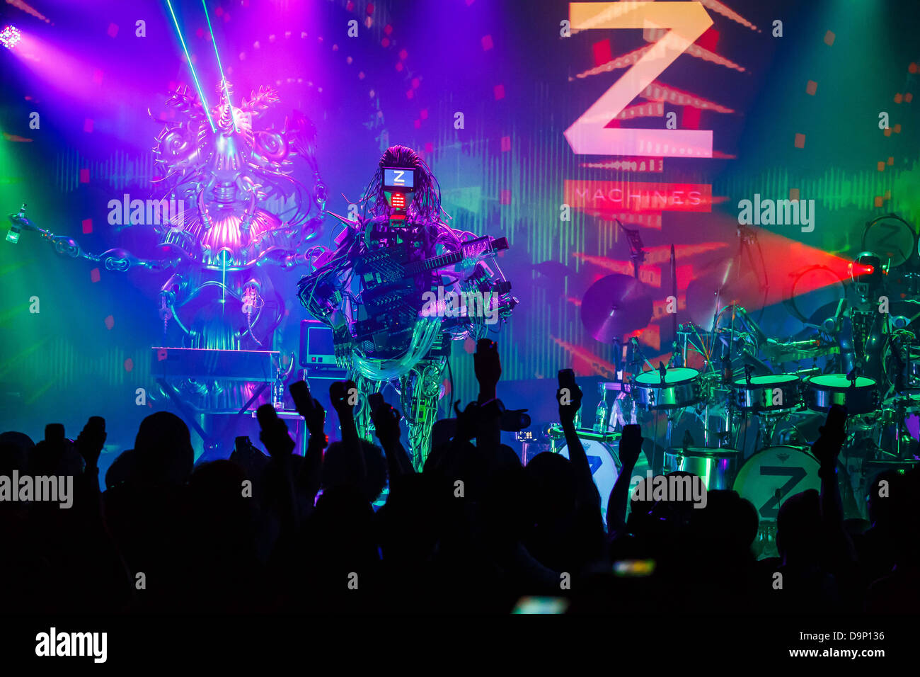 Z machines band hi-res stock photography and images - Alamy