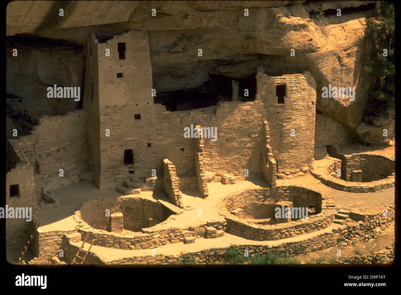 Mesa Verde National Park in Colorado is home to ancient cliff dwellings ...