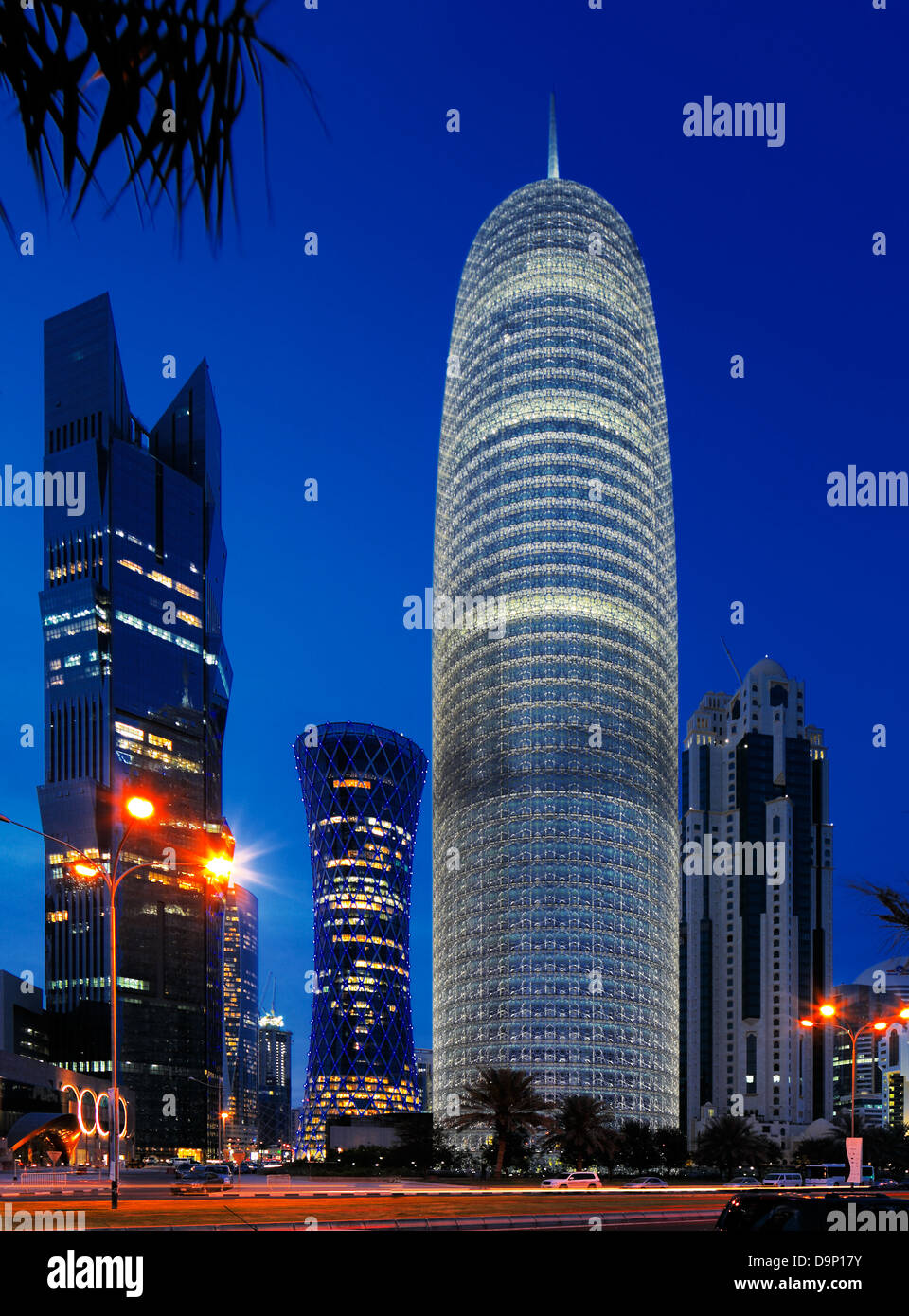 Doha Tower was designed by French architect Jean Nouvel. After ...