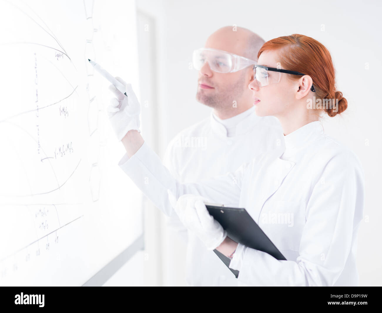 Side view student pointing graphics on hi-res stock photography and ...