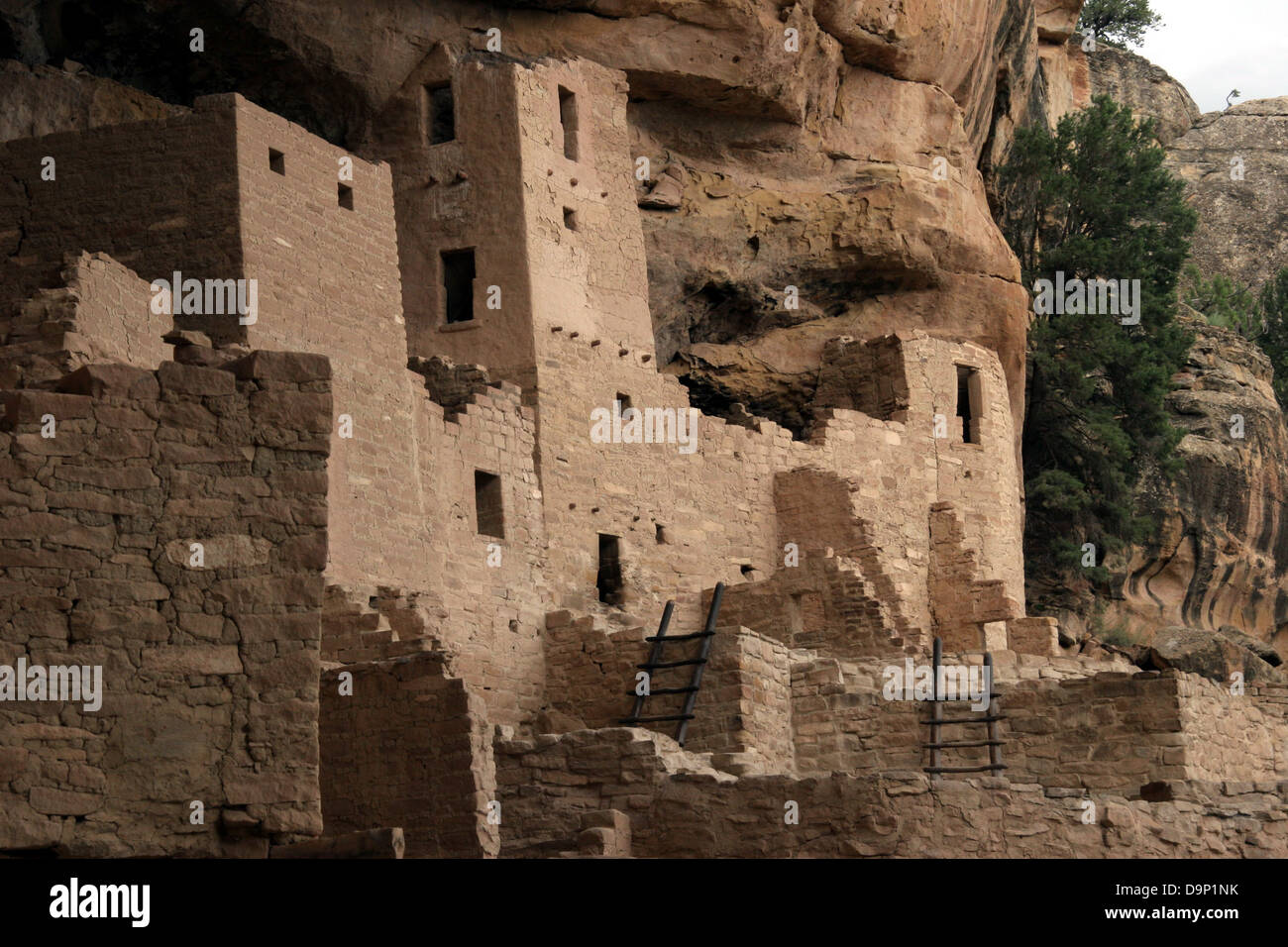 Mesa Verde National Park in Colorado is known for its cliff dwellings ...